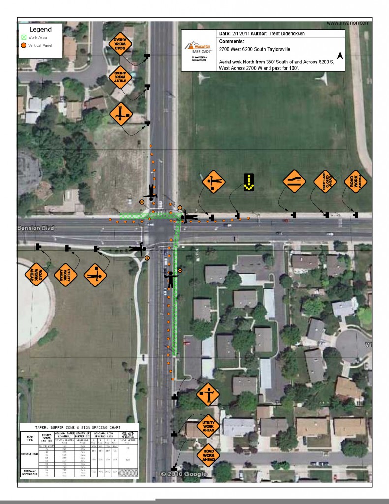 Traffic Control Plans | Wasatch Barricade Traffic Control Plans | Full ...